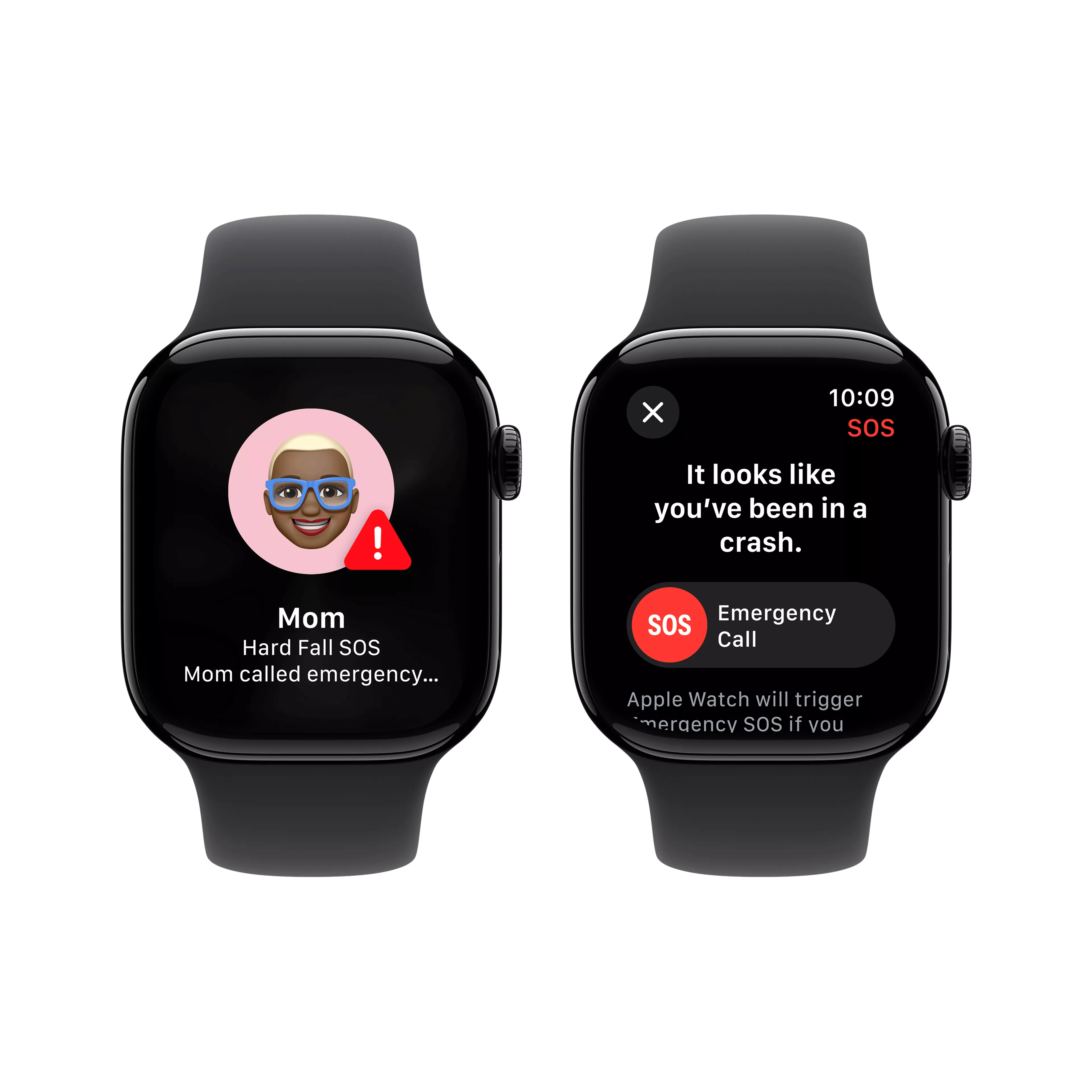 Apple Watch Series 10 42mm in Jet Black Aluminum Case With Black Sport ...