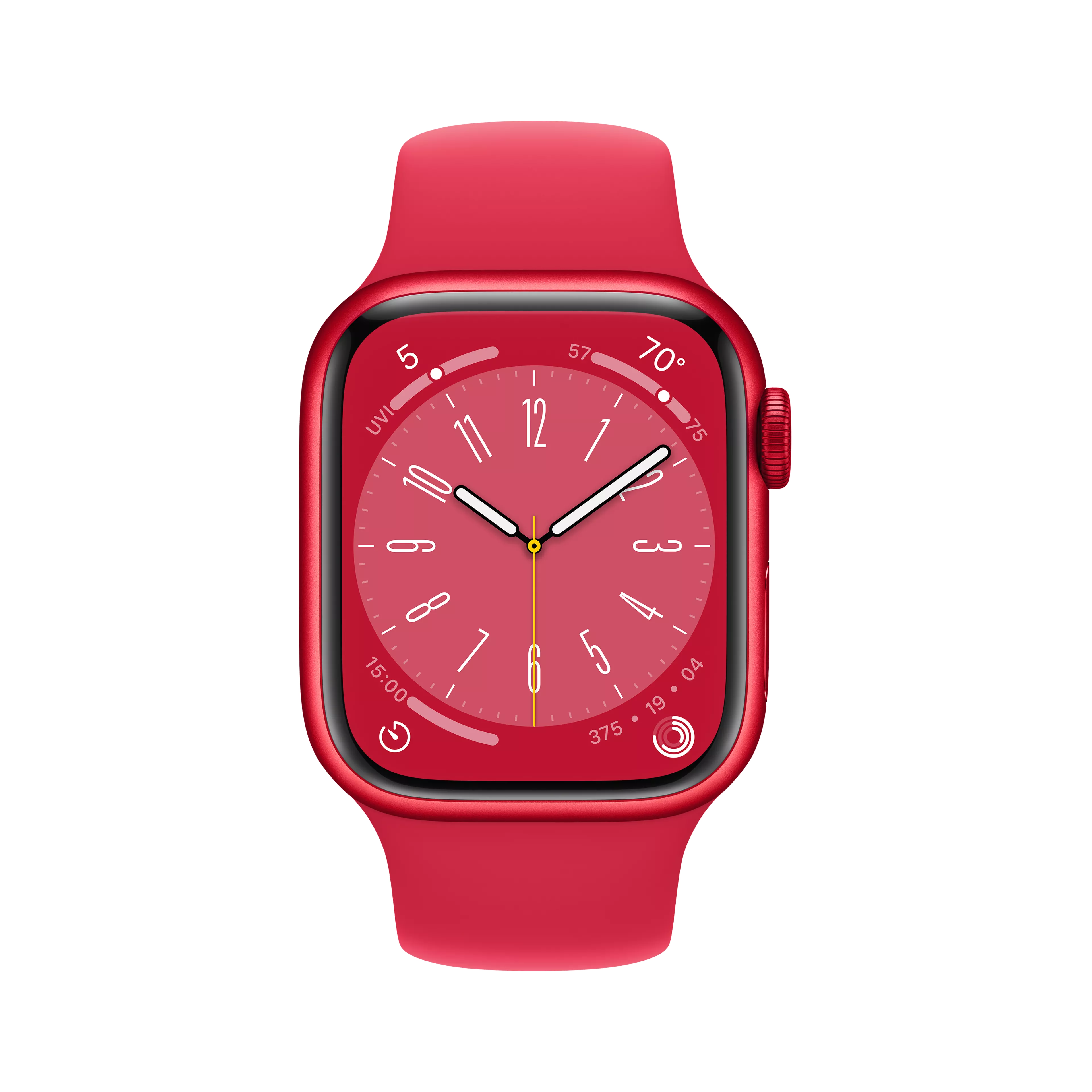 Apple Watch Series 8 41mm (PRODUCT)RED Aluminum Case with (PRODUCT)RED ...