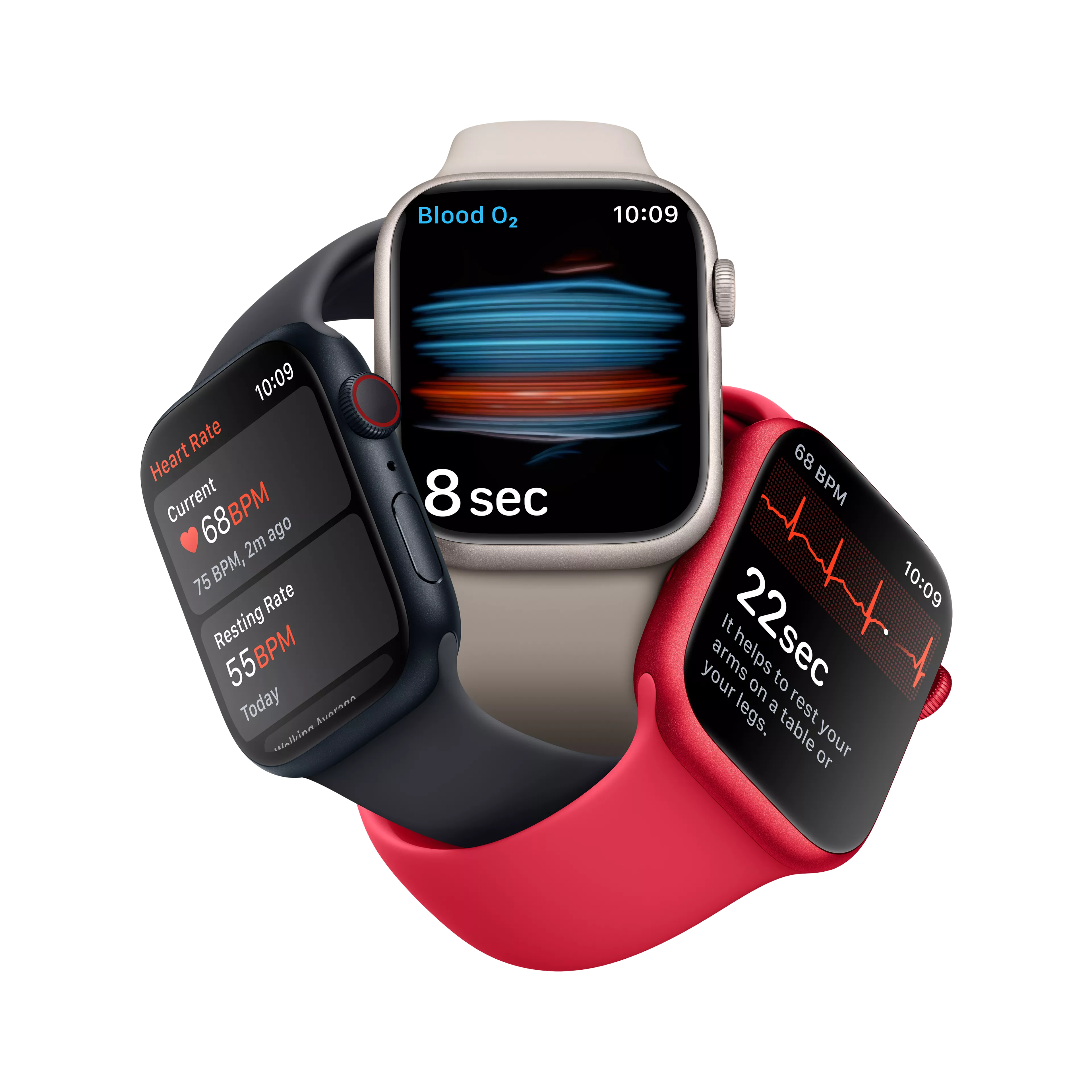 Apple Watch Series 8 41mm (PRODUCT)RED Aluminum Case with (PRODUCT)RED ...