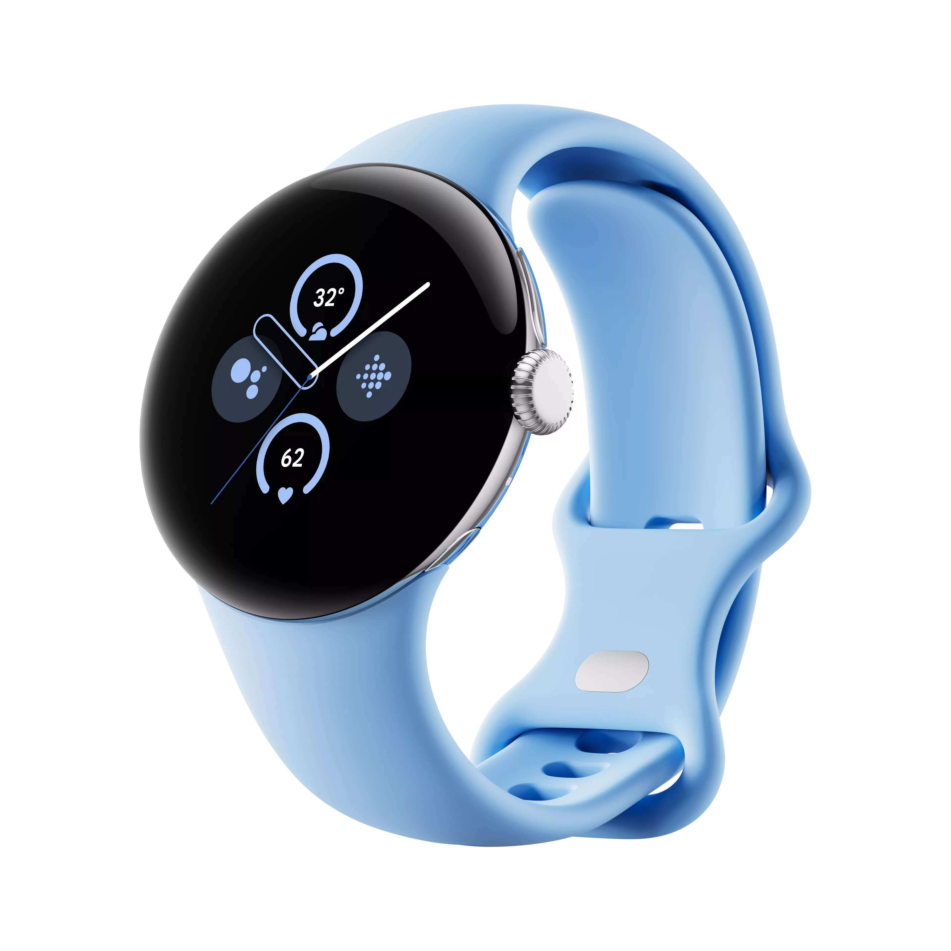 Google Pixel Watch2 in Silver/Porcelain image 2