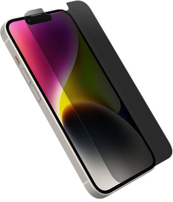 OtterBox Amplify Glass Privacy Guard Screen Protector for iPhone 14 and ...