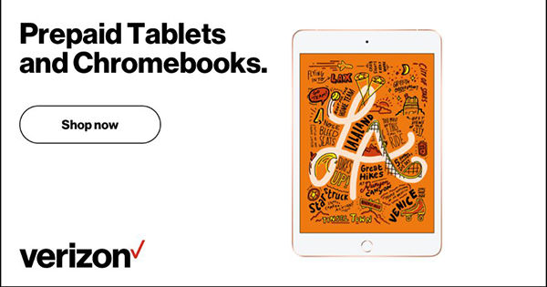 Shop Prepaid Tablets | Verizon Prepaid