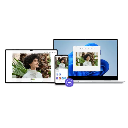 Transfer files in a flash with Quick Share.