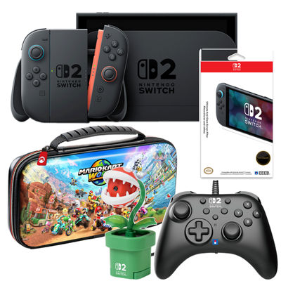 Switch 2 with Mario Kart World Game Ultimate Bundle | Verizon
