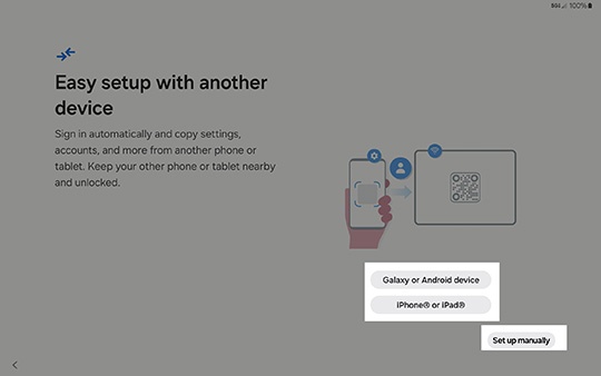 Samsung Galaxy Tab S9 FE 5G - Activate / Set Up Device | Verizon