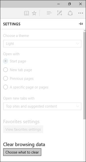 Delete Temporary Internet Files and Cookies - Microsoft Edge | Verizon
