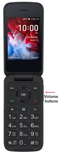 TCL FLIP Pro - Volume Controls | Verizon