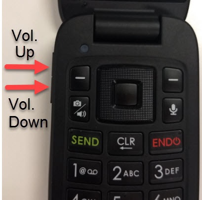 KYOCERA Cadence LTE - Volume Controls | Verizon