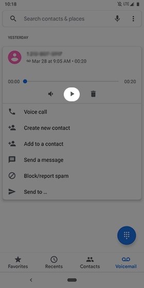 Verizon Voicemail Icon